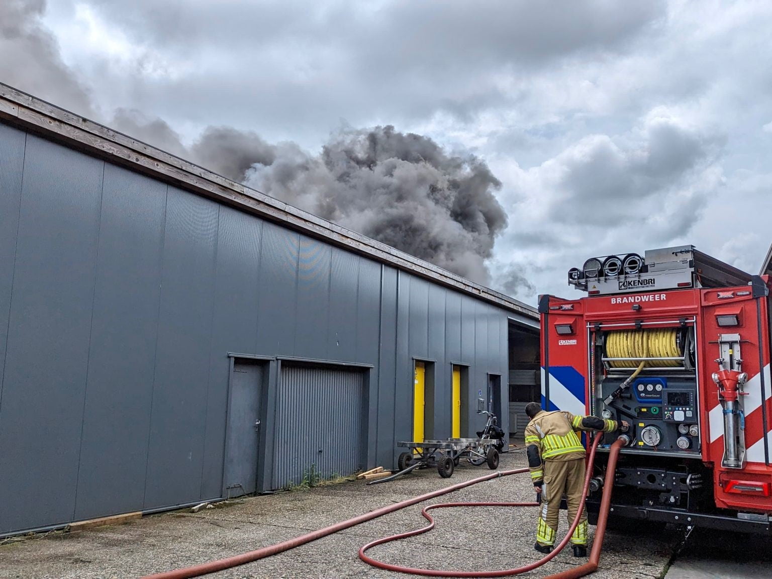 Houtex over brand in machinale ‘zo snel mogelijk weer draaien’